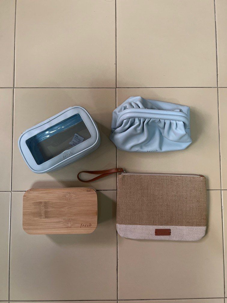 FRESH Makeup Pouch & Lunch Box, Women's Fashion, Jewelry & Organisers ...