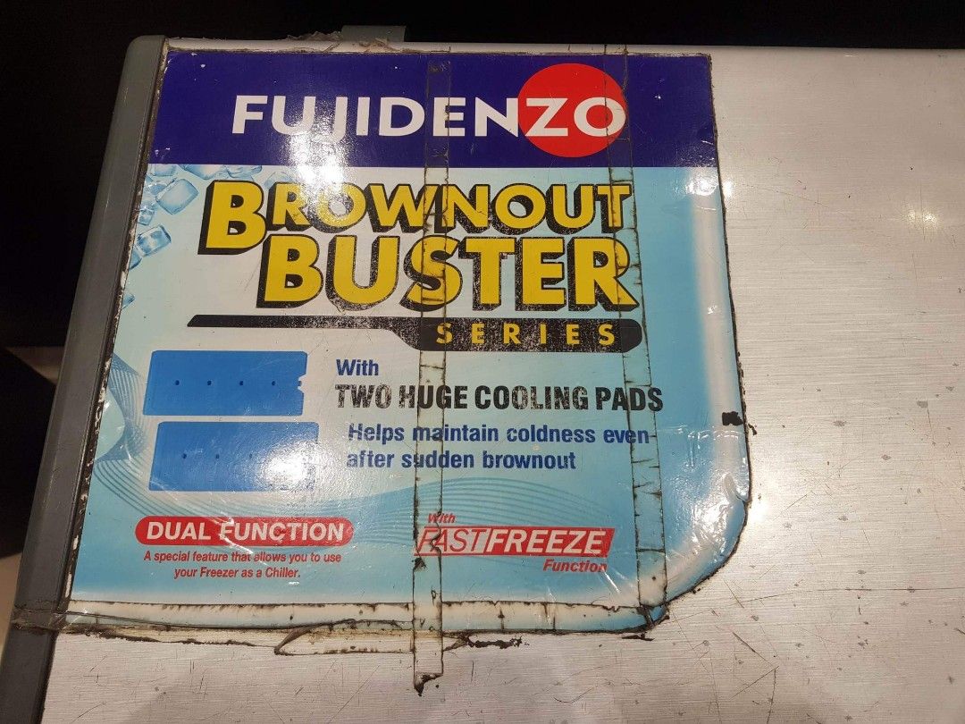 Fujidenzo Brownout Buster Series 9.0 cu.ft., TV & Home Appliances ...