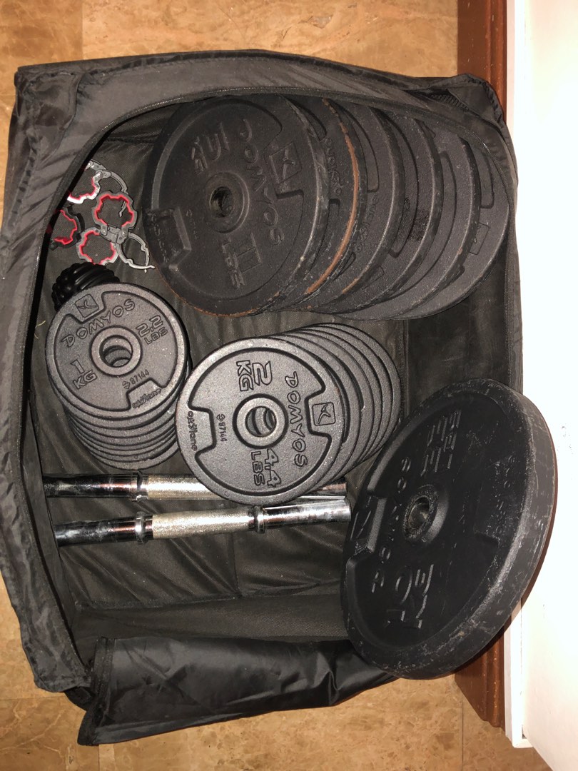 HOME GYM (Bundle), Sports Equipment, Exercise & Fitness, Weights ...