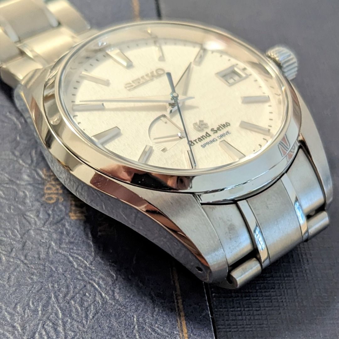 [Full Set] Grand Seiko SBGA011 Snowflake Titanium Spring Drive 1st ...