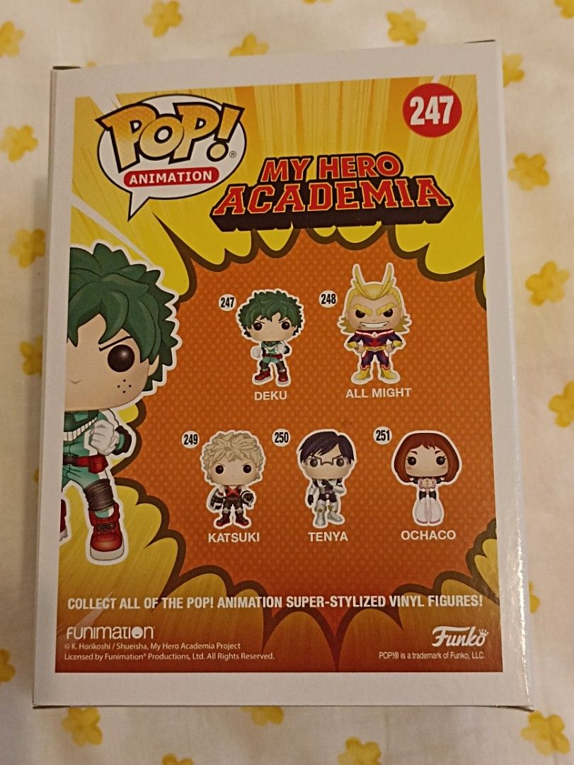 Funko Pop Mha Deku Hobbies And Toys Toys And Games On Carousell