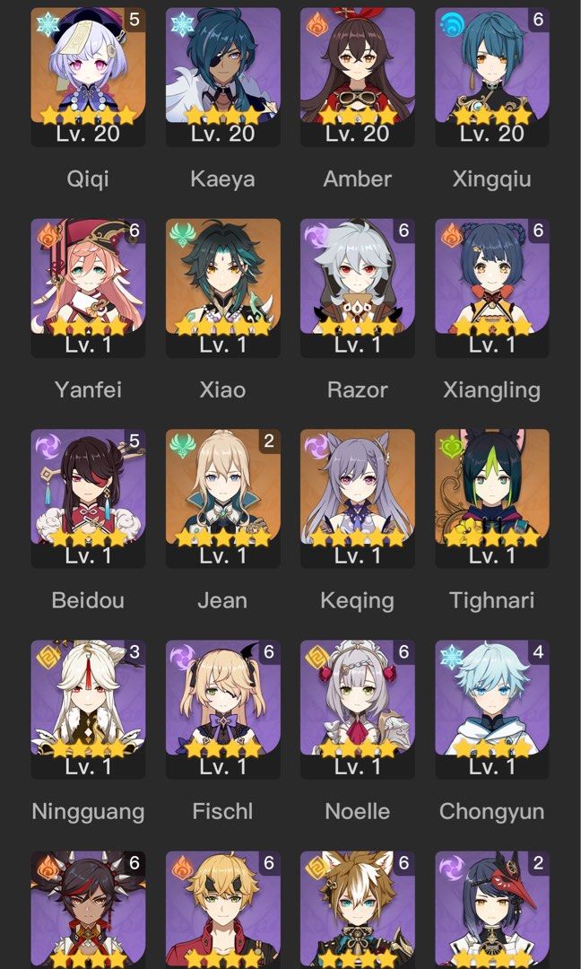 Genshin Impact Asia- C6 Ayaka, C6 Yelan & C6 Yoimiya (unset), Video ...