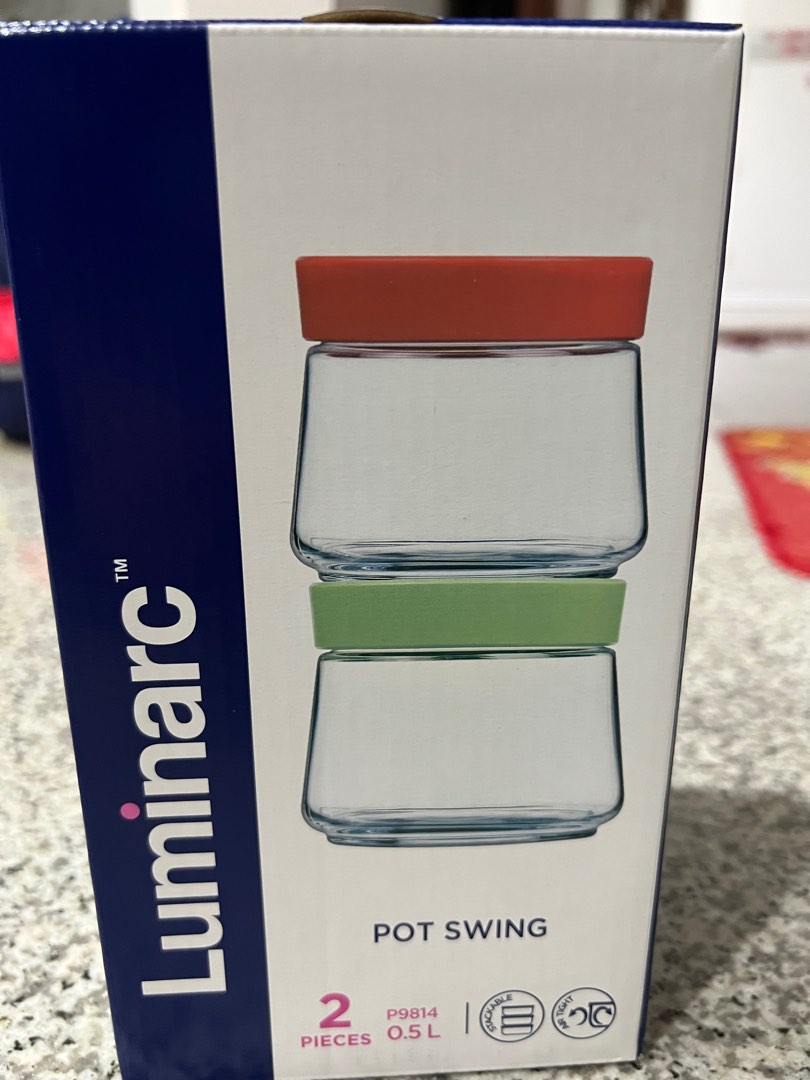 Glass container Luminarc, Furniture & Home Living, Kitchenware ...