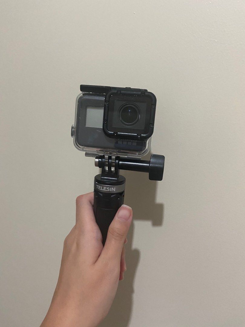 Go Pro Hero Black 7 with authentic GoPro Super Suit, Photography, Cameras on Carousell