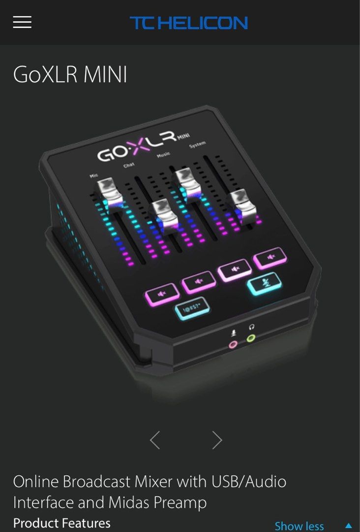 GOXLR MINI, Audio, Other Audio Equipment on Carousell
