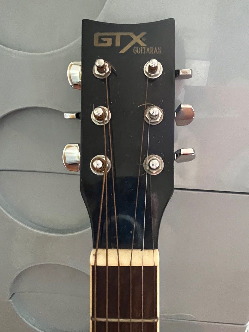 GTX Guitaras - Acoustic Guitar (Blue) with with Body Bag, Capo, Tuner ...