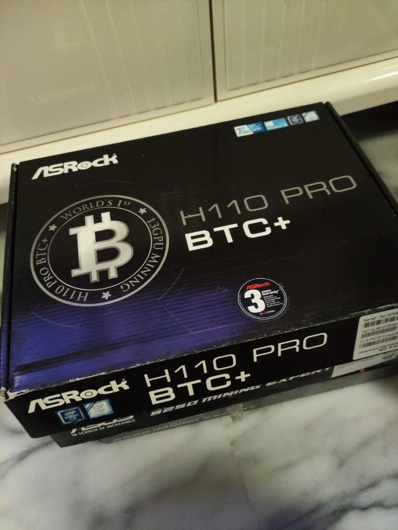 H110 Pro BTC Motherboard FAULTY, Computers & Tech, Parts & Accessories, Computer Parts on Carousell