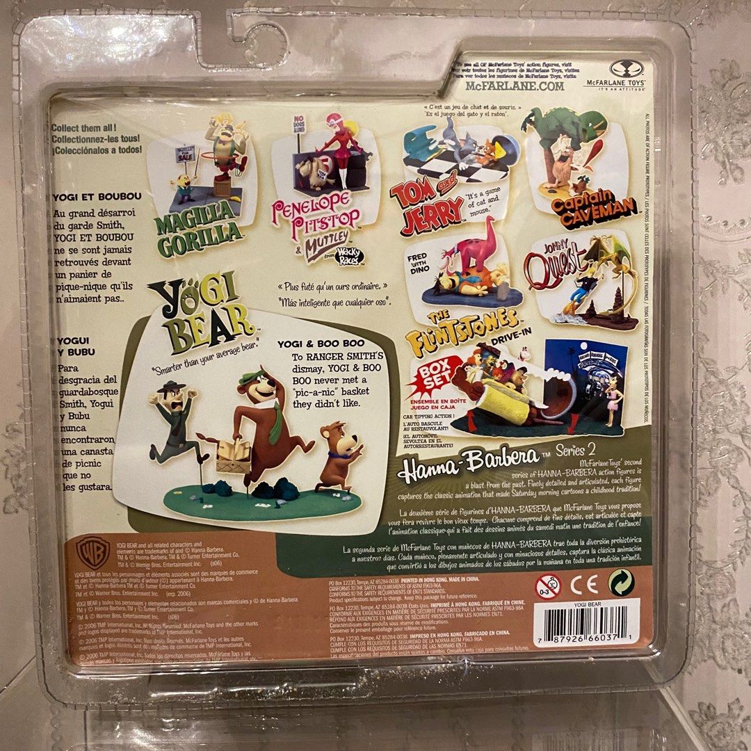Hana barbera yogi bear collectibles figure, Hobbies & Toys, Toys ...