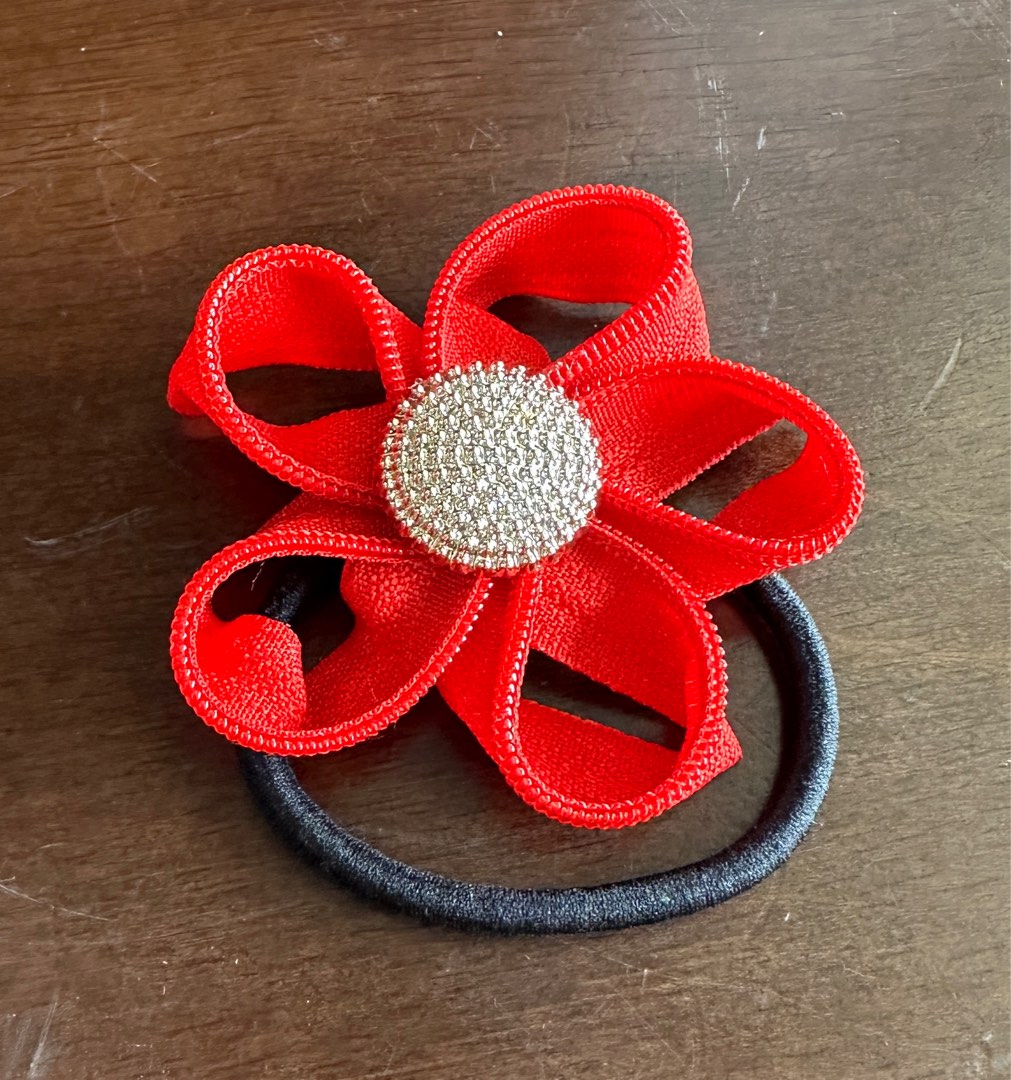 Handmade Hair Tie, Women's Fashion, Watches & Accessories, Hair ...