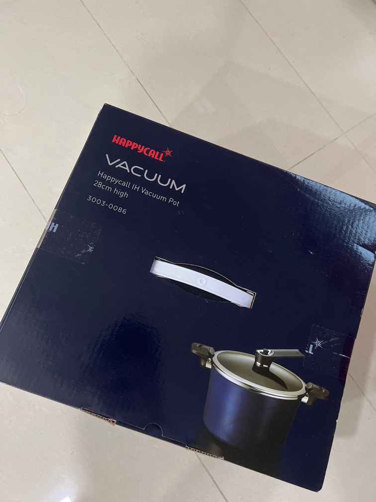 HAPPYCALL Vacuum Pot (28cm / 9L) Blue, TV & Home Appliances, Kitchen ...