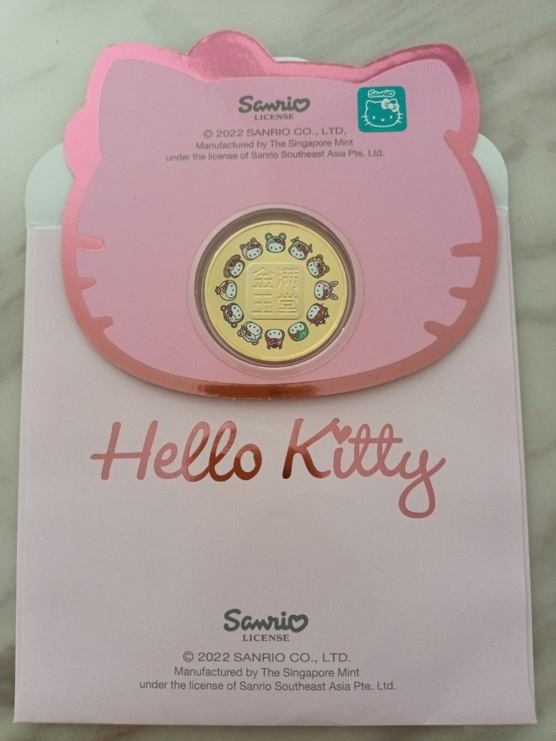 Hello kitty Singapore Mint Coin, Hobbies & Toys, Memorabilia ...