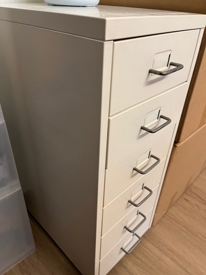 Helmer ikea drawer unit on castors, Furniture & Home Living, Furniture ...