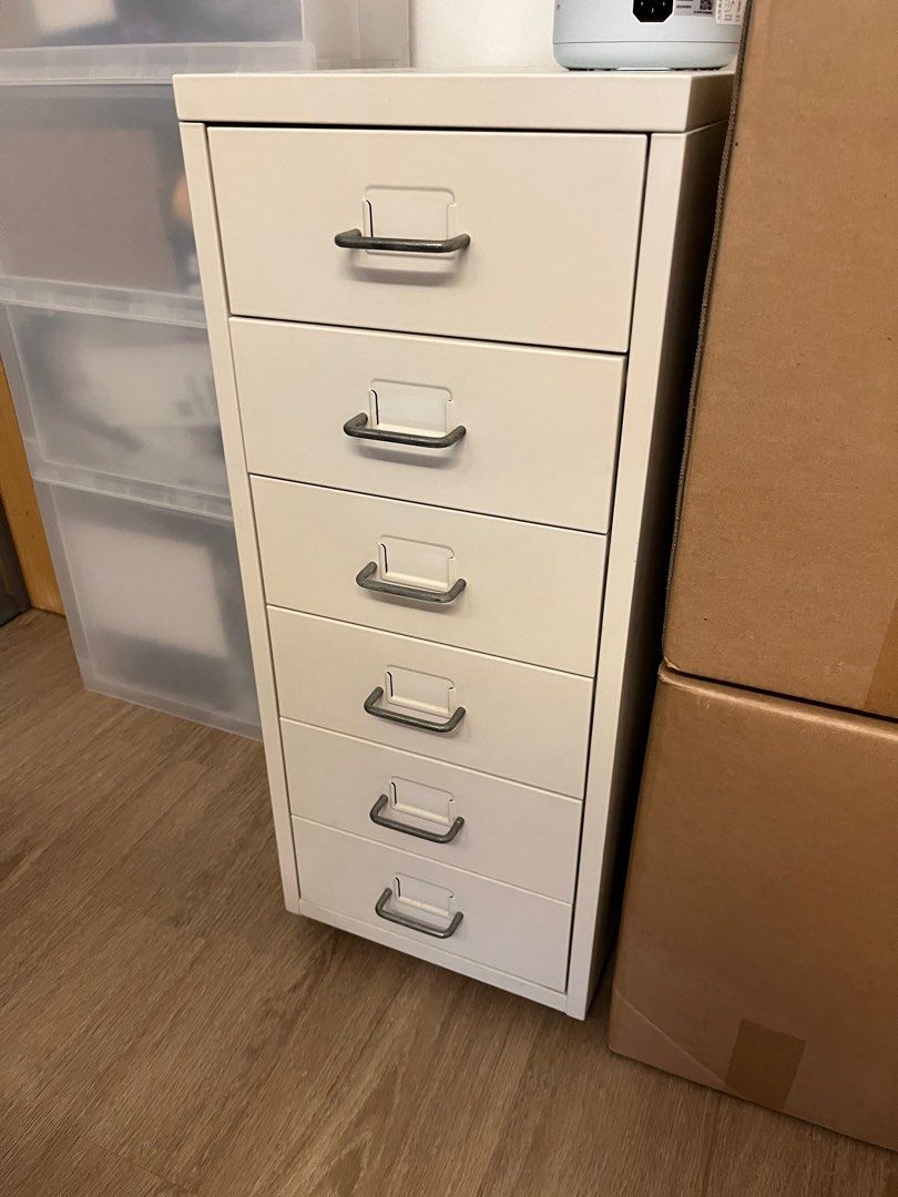 Helmer ikea drawer unit on castors, Furniture & Home Living, Furniture ...