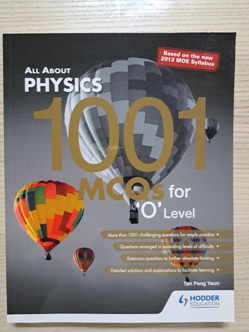 Hodder Education All About Physics 1001 MCQ assessment book, Hobbies ...