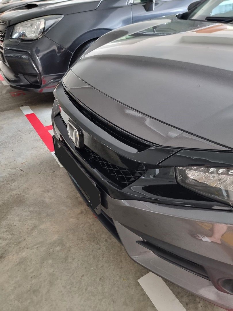 Honda Civic Type R Grill, Car Accessories, Accessories on Carousell