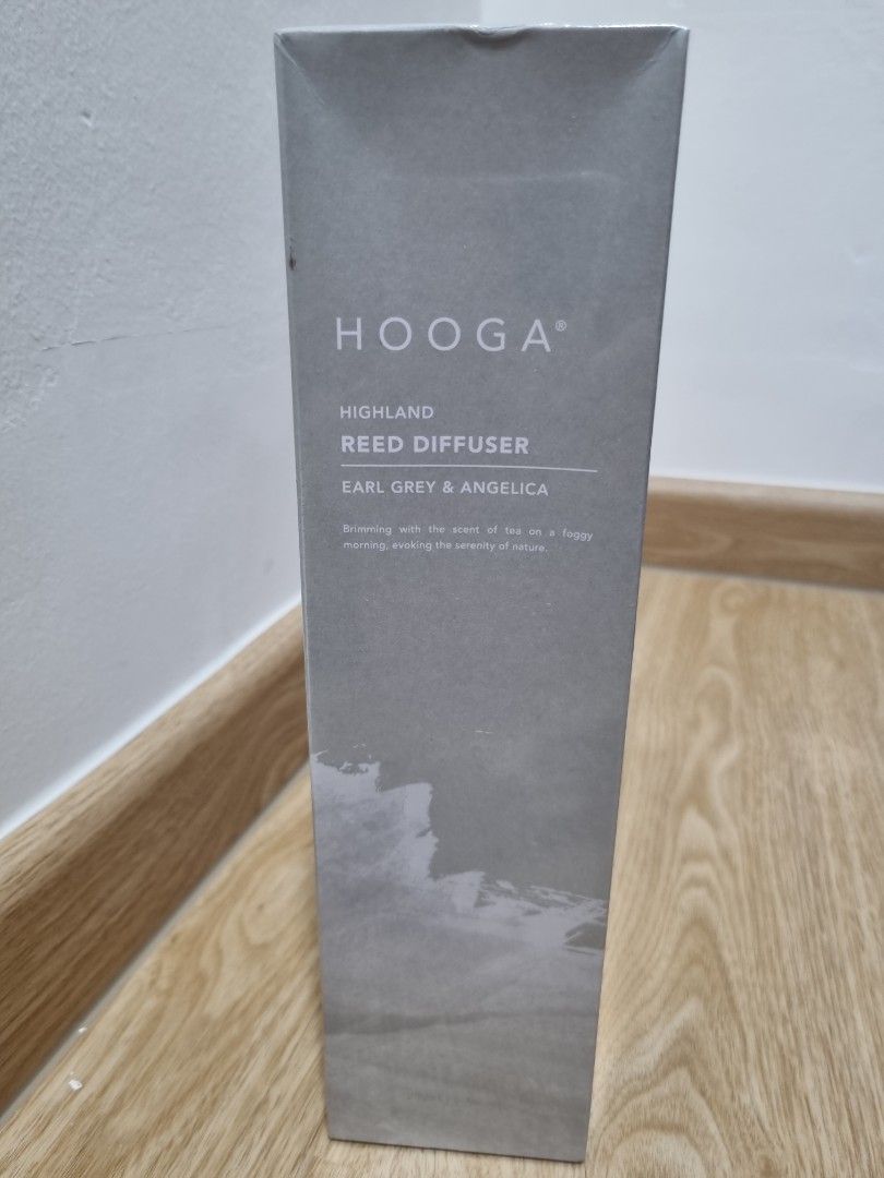 Hooga Reed Diffuser - Highland (Earl Grey & Angelica), Furniture & Home ...