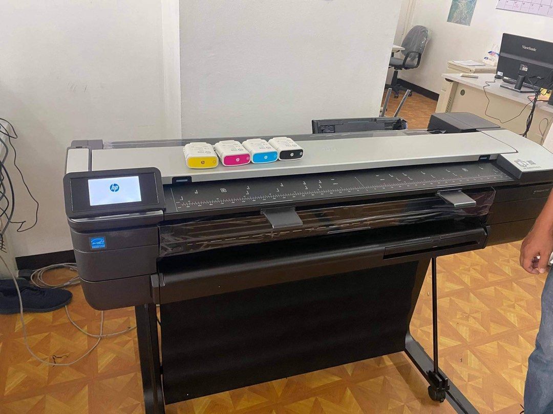 HP T830 AutoCad Plotter, Computers & Tech, Printers, Scanners & Copiers ...