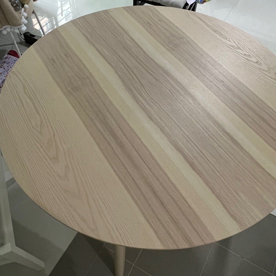 IKEA LISABO round table, Furniture & Home Living, Furniture, Tables ...