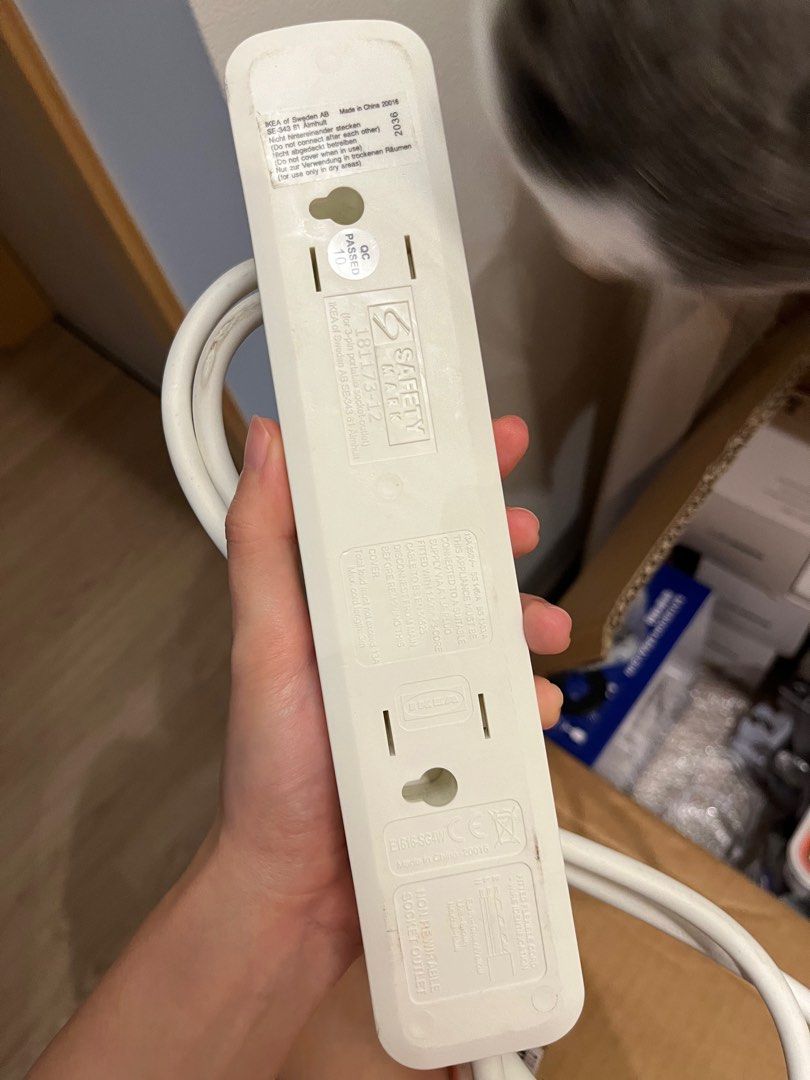 ikea socket 4 plugs koppla, TV & Home Appliances, Electrical, Adaptors ...