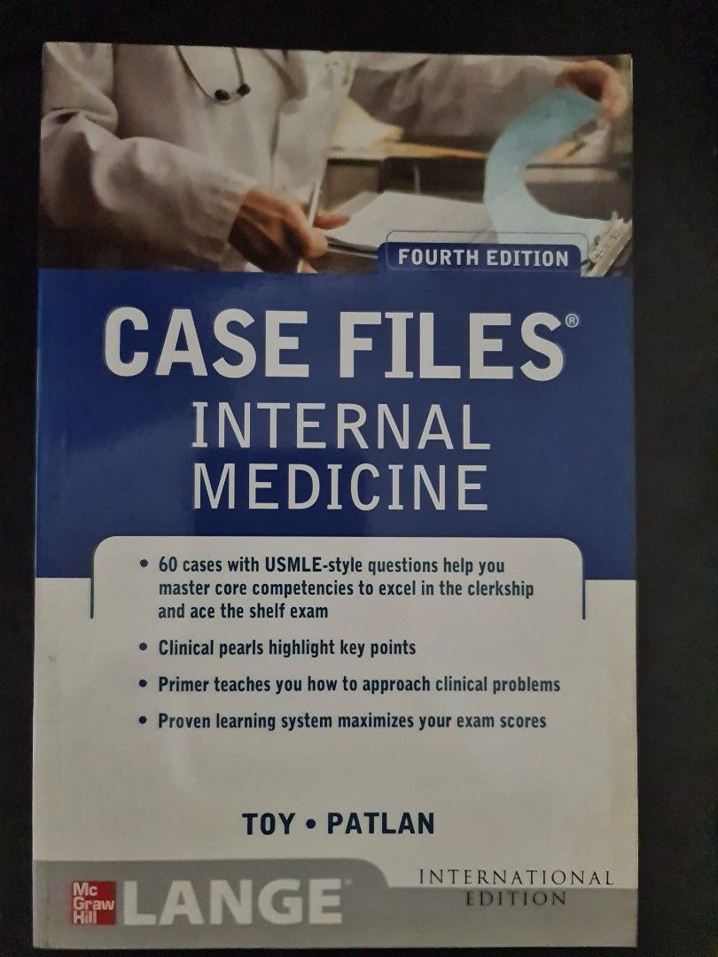 Internal medicine case files textbook, Hobbies & Toys, Books ...