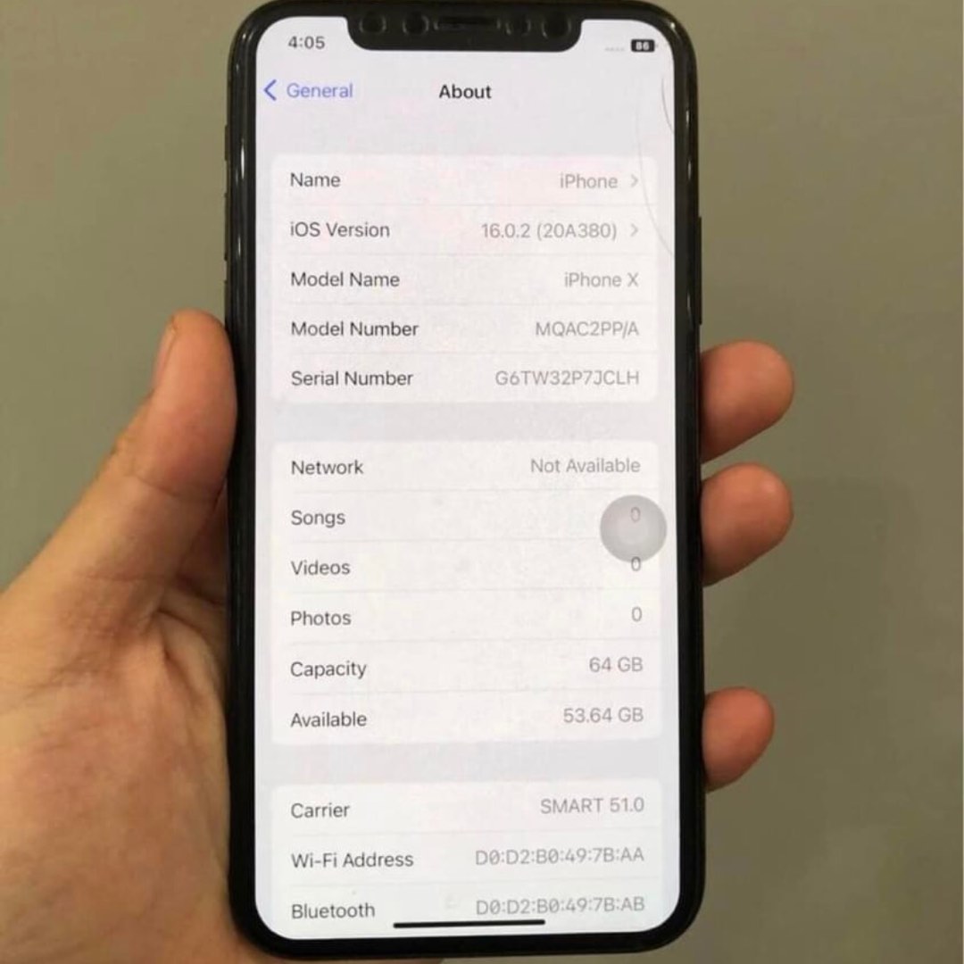 iphone X 64 gb 100% original, Mobile Phones & Gadgets, Mobile Phones ...