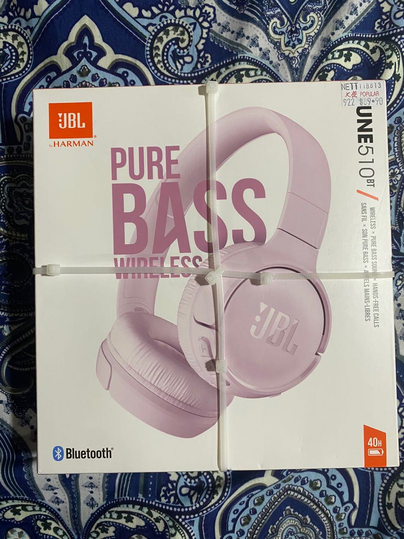 JBL 510 BT WIRELESS HEADPHONES BNIB, Audio, Headphones & Headsets on ...