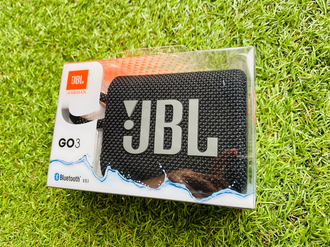 JBL GO3 waterproof outdoor speaker (Bluetooth), Audio, Soundbars ...