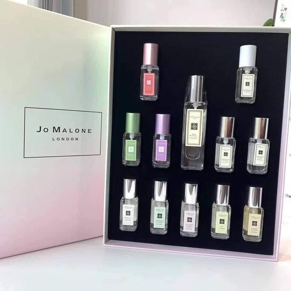 JoMalone Set 12&1 with paperbag, Beauty & Personal Care, Fragrance ...