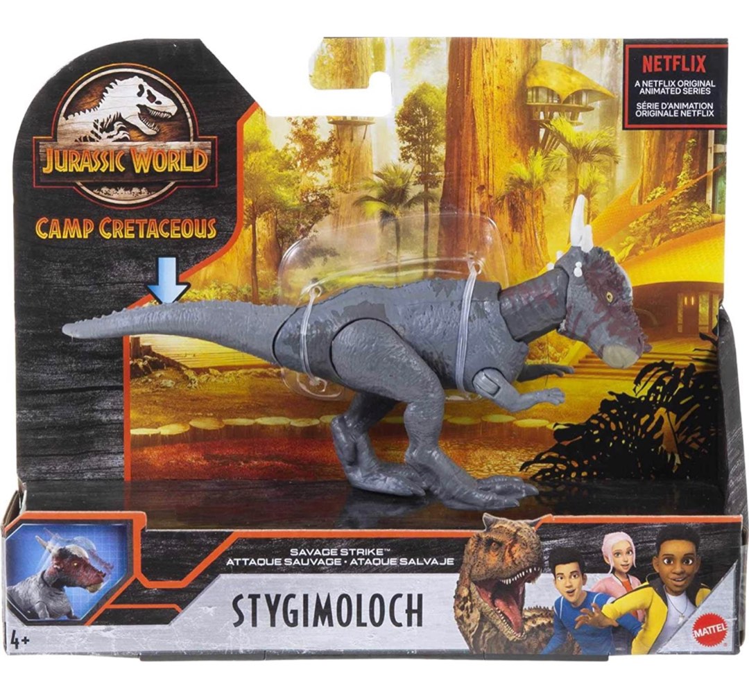 Jurassic World Dinosaur Savage Strike Stygimoloch, Hobbies & Toys, Toys ...