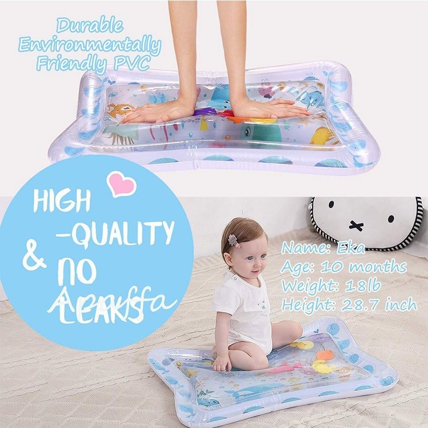 KASUR AIR MATRAS BAYI TUMMY TIME PUTIH DOLPHIN LUMBA LUMBA WATER ...