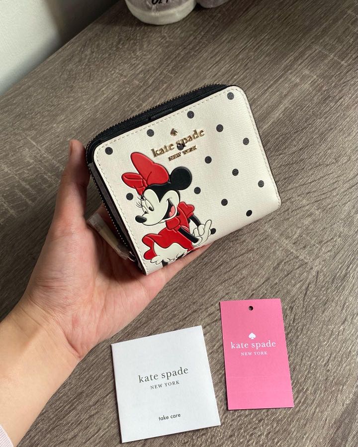 Kate Spade x Disney Bifold Wallet, Women's Fashion, Bags & Wallets ...