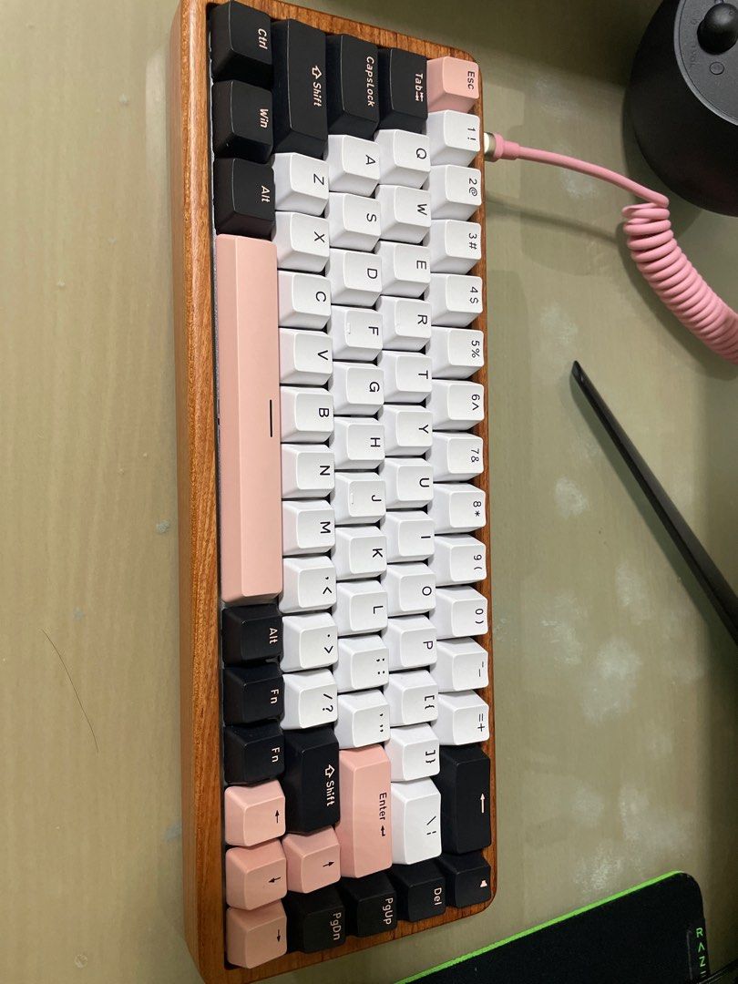 KBDFans 65% Rosewood Keyboard, Computers & Tech, Parts & Accessories ...