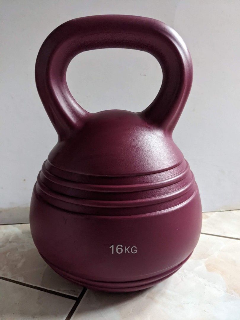 Kettlebell by Body Sculpture 16 kg/ 35.2 lb, Sports Equipment, Exercise ...