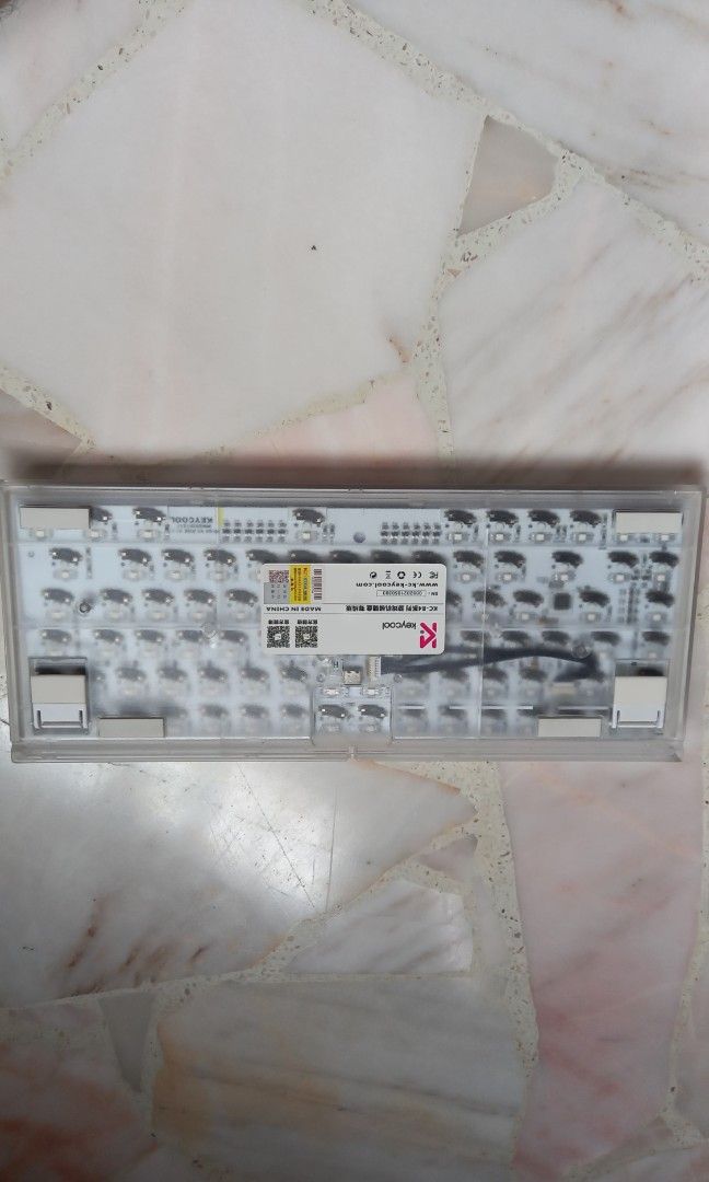 KEYCOOL KC84 Hotswap Keyboard kit with Gateron Yellows, Computers ...