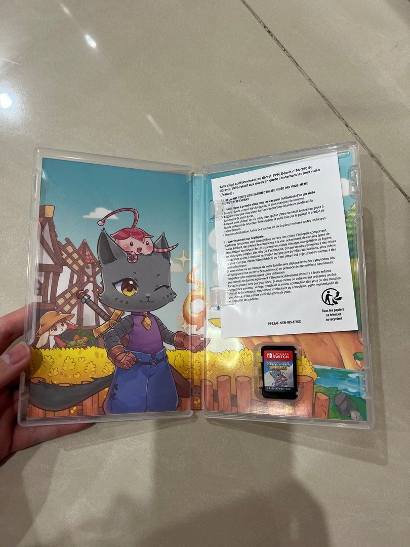 Kitaria Fables game Nintendo Switch, Video Game, Game di Carousell