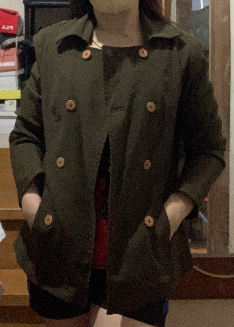 Korean Jacket, Women's Fashion, Coats, Jackets and Outerwear on Carousell