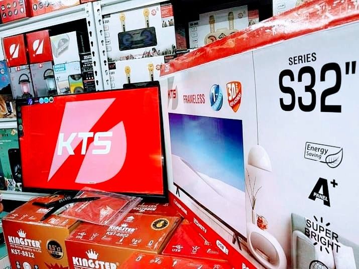 KTS S32 Flat Screen Frameless TV, TV & Home Appliances, TV ...