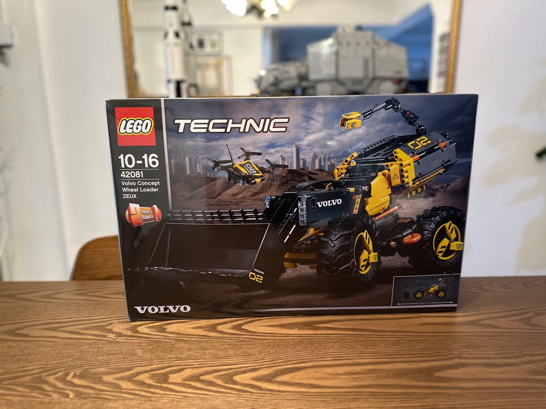 Lego Technic Volvo Concept Wheel Loader ZEUS 42081, Hobbies & Toys ...