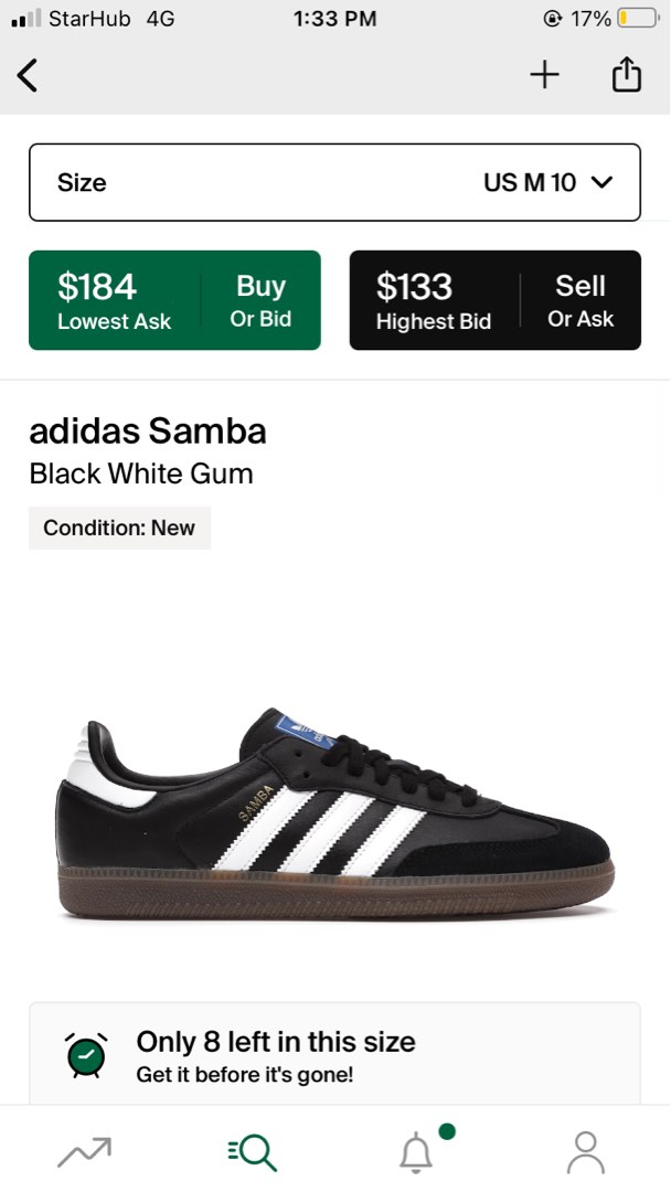 {LF} adidas samba, Bulletin Board, Looking For on Carousell