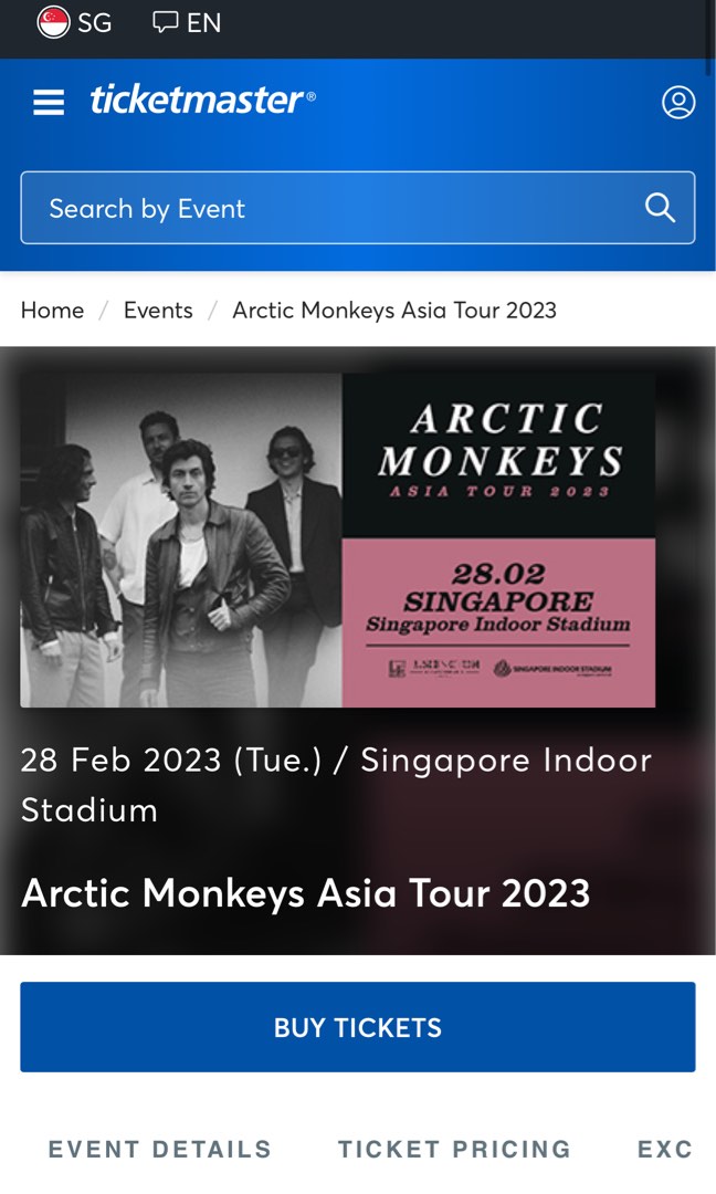 lf arctic monkeys concert goers, Tickets & Vouchers, Event Tickets on ...