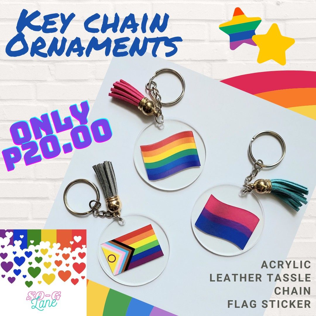 LGBT Flag Keychains, Hobbies & Toys, Stationary & Craft, Other ...