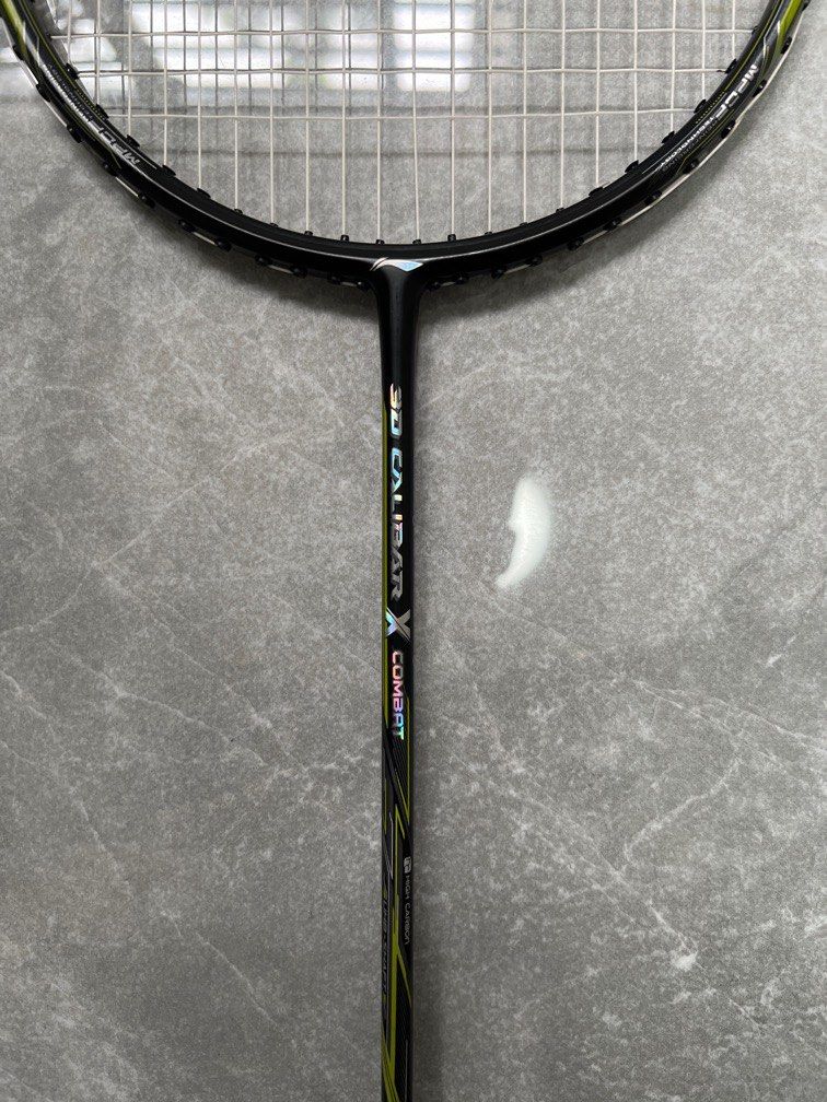 Lining 3D Calibar X Combat, Sports Equipment, Sports & Games, Racket ...