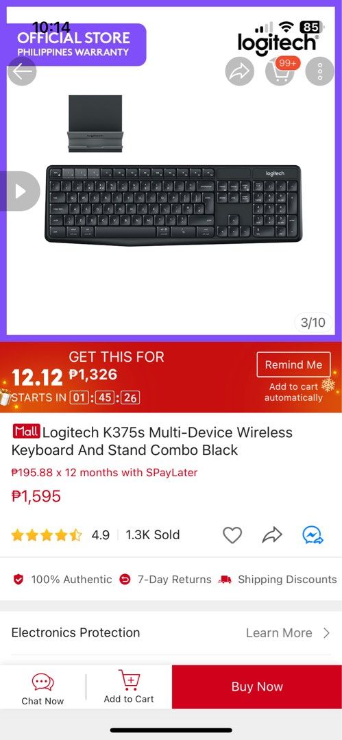 Logitech Bluetooth Keyboard Computers And Tech Parts And Accessories Computer Keyboard On Carousell