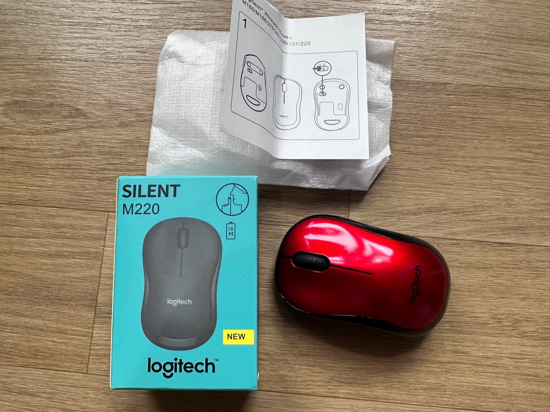 Logitech M220 Mouse, Computers & Tech, Parts & Accessories, Mouse ...