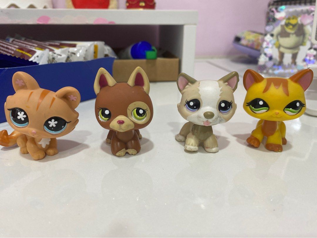Lps littlest pet shop dogs and cats lot, Hobbies & Toys, Toys & Games ...