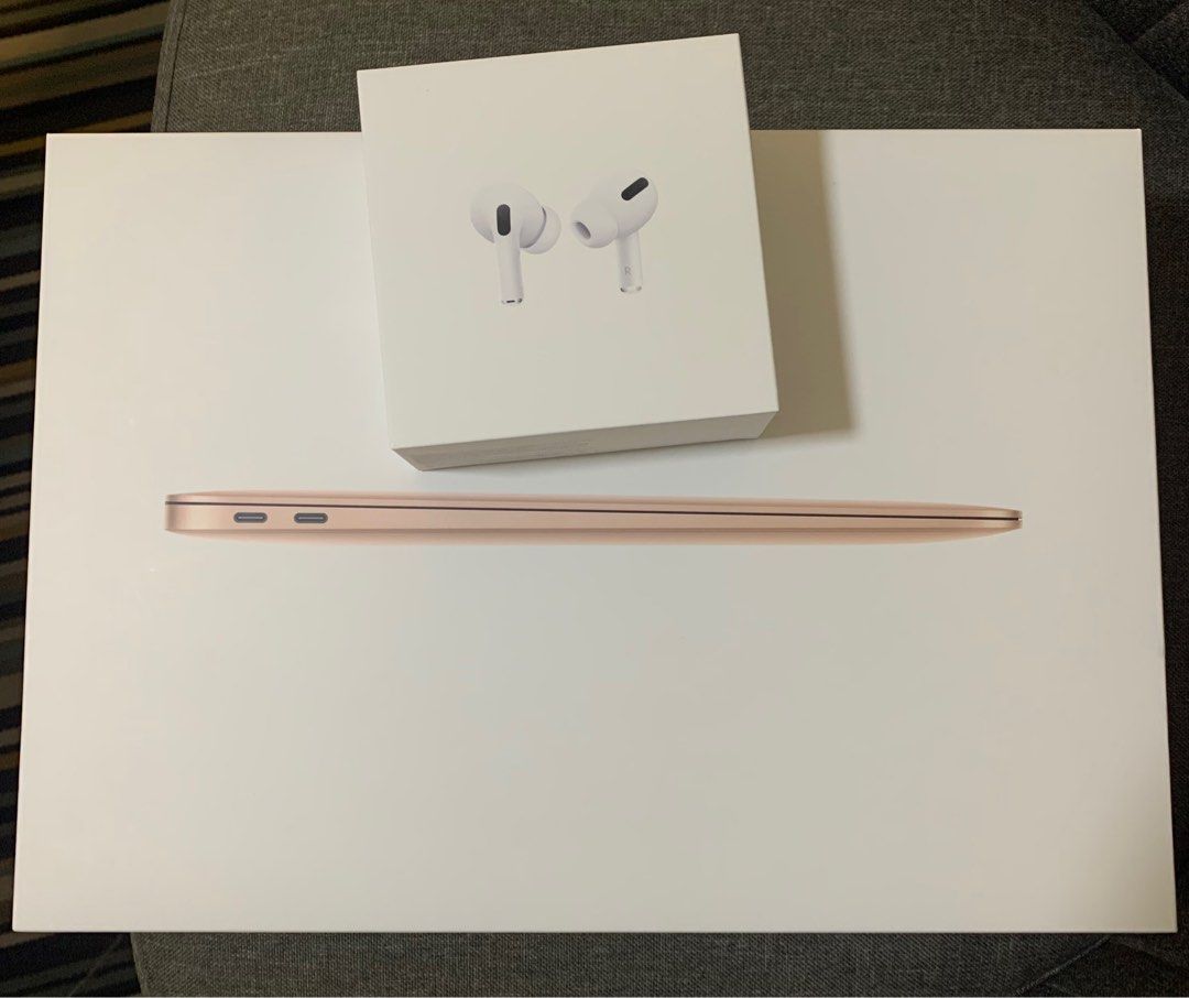 Macbook Air BOX + Airpods Pro BOX, Computers & Tech, Laptops ...
