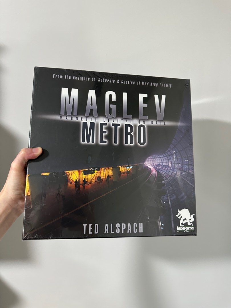 Maglev Metro Board Game (BNIS), Hobbies & Toys, Toys & Games on Carousell