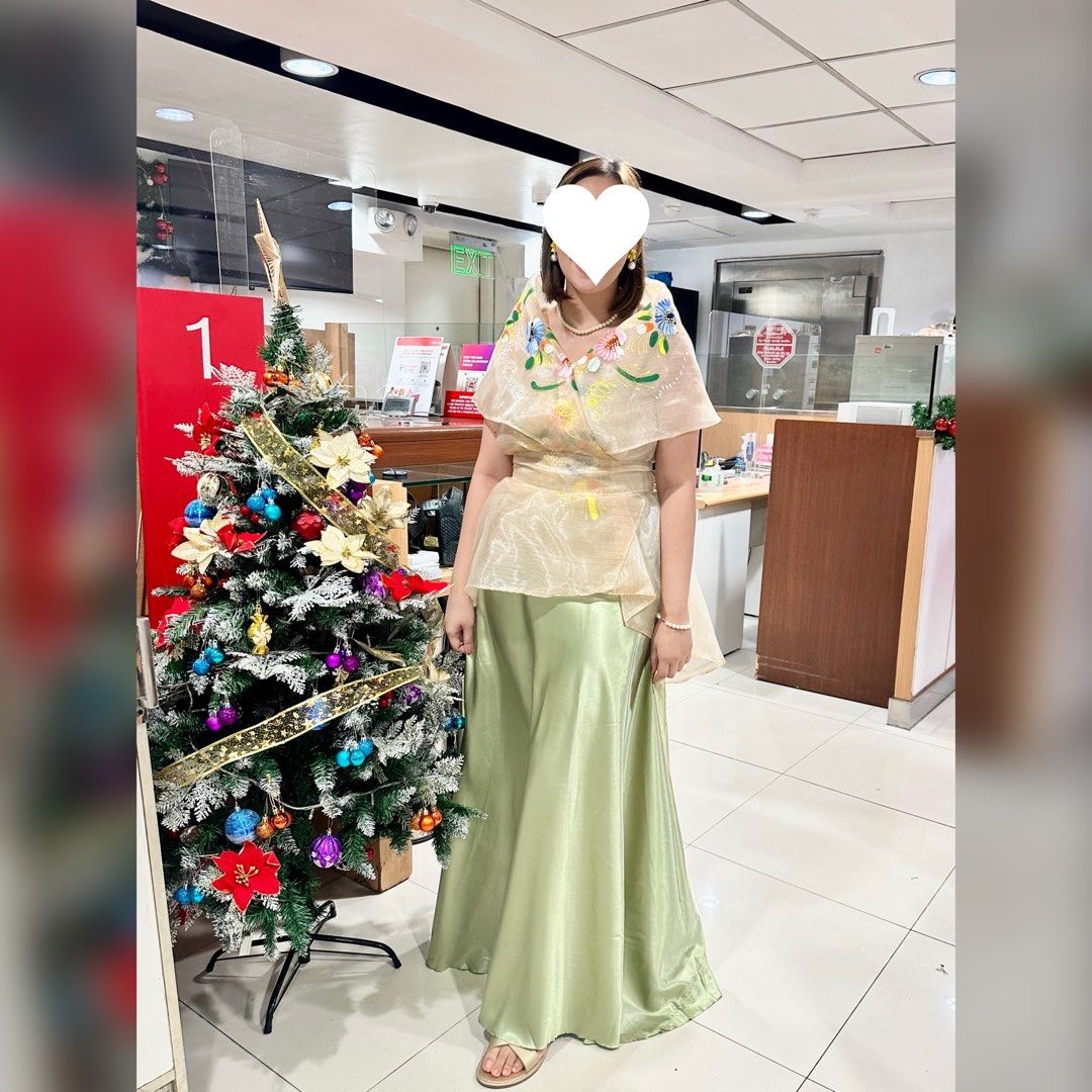 Maria Clara Top, Women's Fashion, Tops, Blouses on Carousell