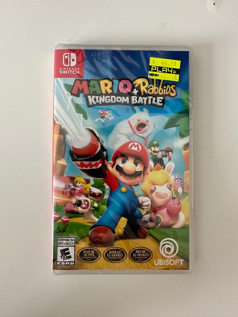 Mario Rabbids Nintendo Switch game, Video Gaming, Video Games, Nintendo ...