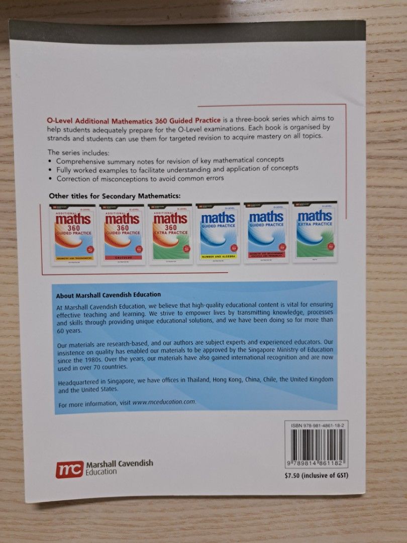 Marshall Cavendish A math 360 guided practice, Hobbies & Toys, Books ...